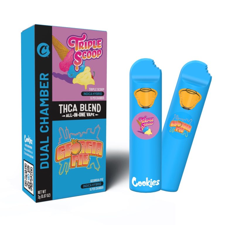 Cookies 2G Dual Chamber Vape Triple Scoop & Georgia Pie - Weed.com